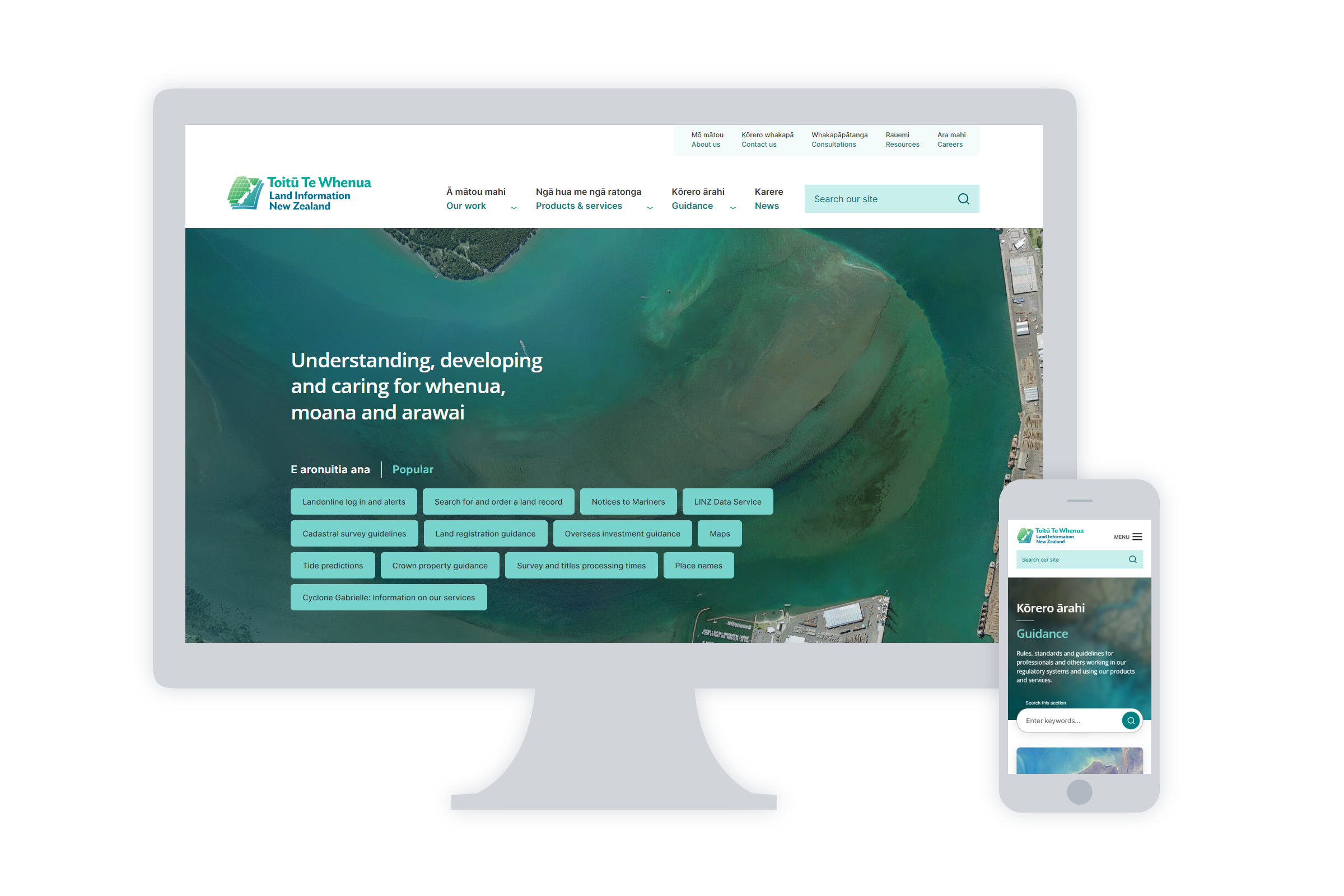 Toitū Te Whenua (linz.govt.nz) | Sector Showcase and Case Studies